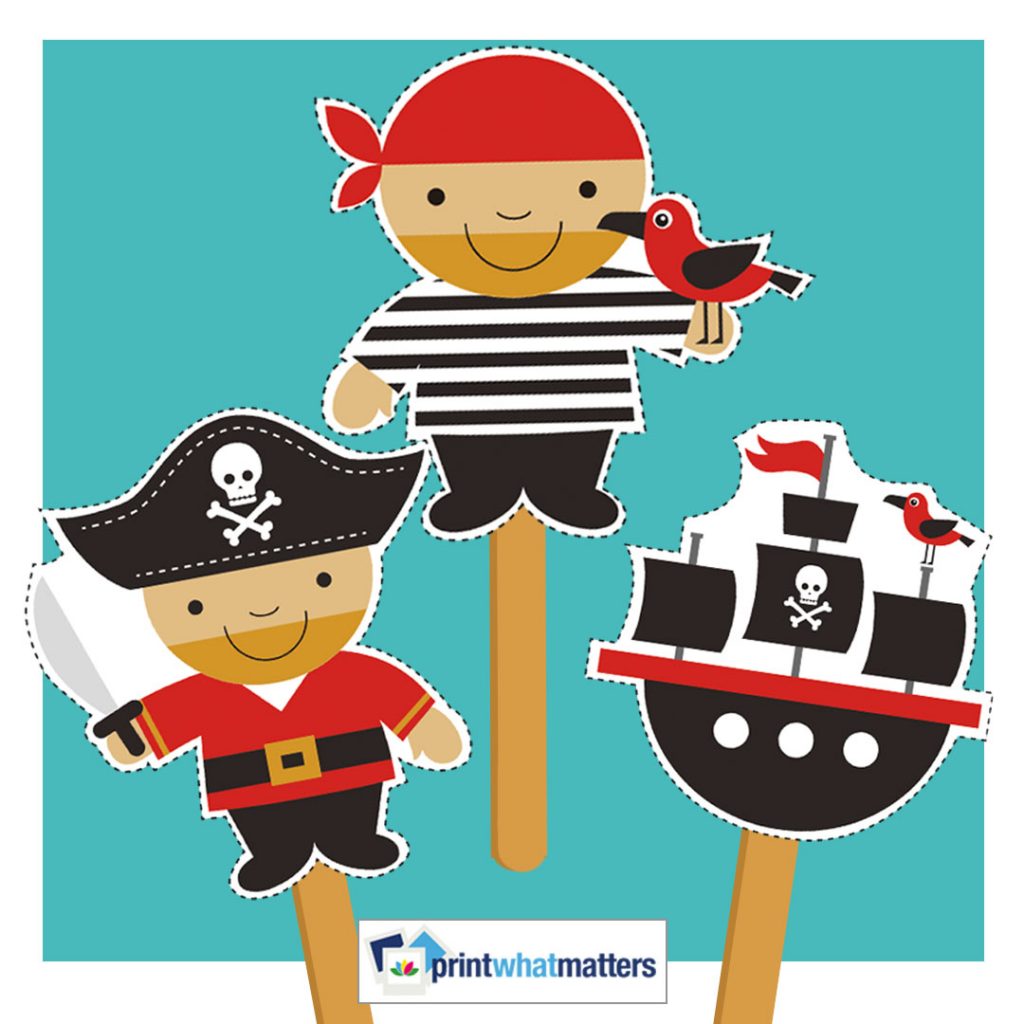 Pirate Puppets - Print what matters